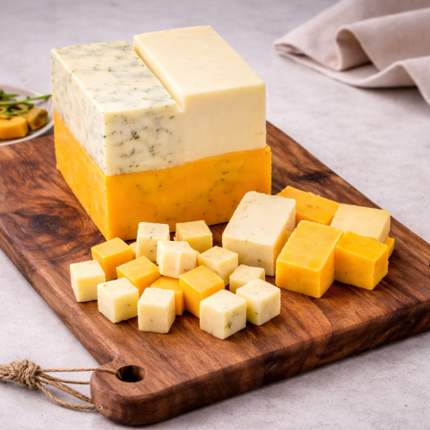 1 lb. Charcuterie Block Cheese - Pinconning Cheese Co. & Fudge Shoppe