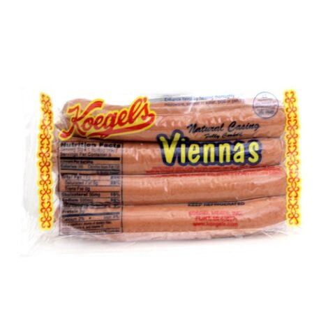 Koegel's Viennas Hot Dogs with Natural Skin Casing - Pinconning Cheese ...